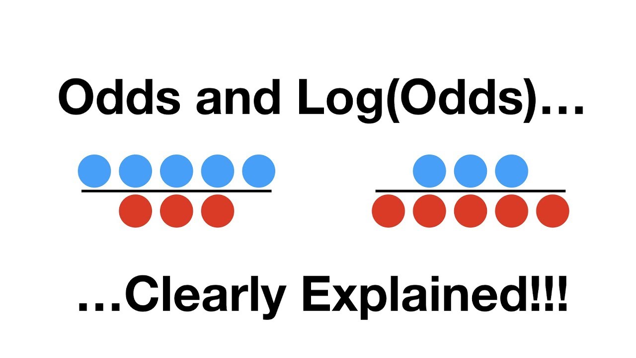 Odds And Log Odds Clearly Explained YouTube