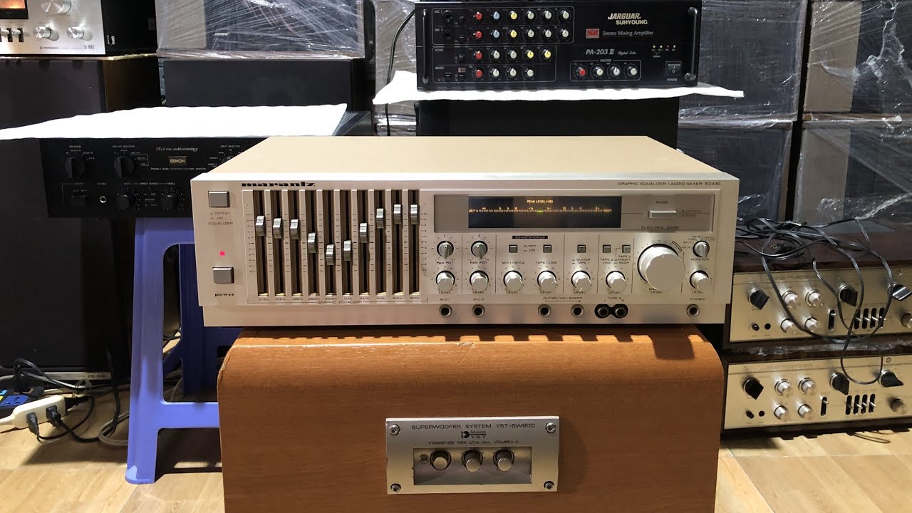 LỌC XÌ MARANTZ - EQ 430 - YouTube