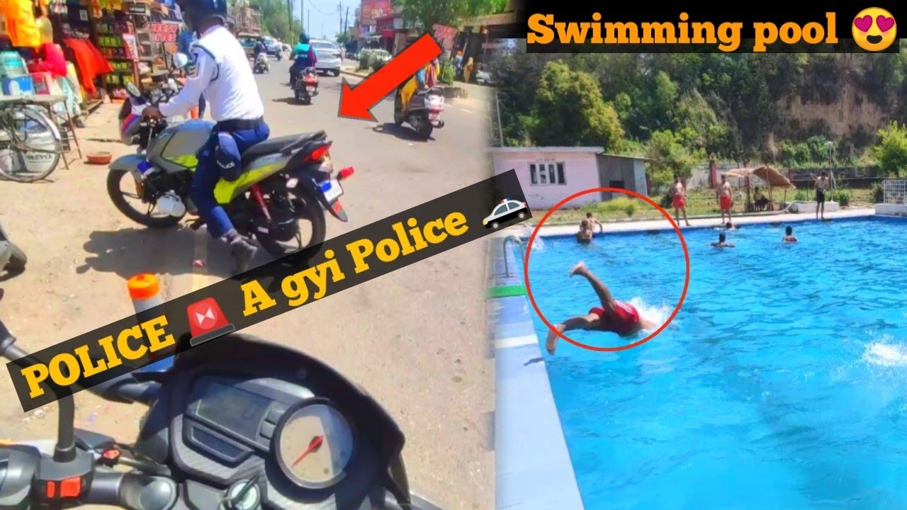 Police 🚨 A Gyi Police 🚓|swimming pool 😍| full mje - YouTube