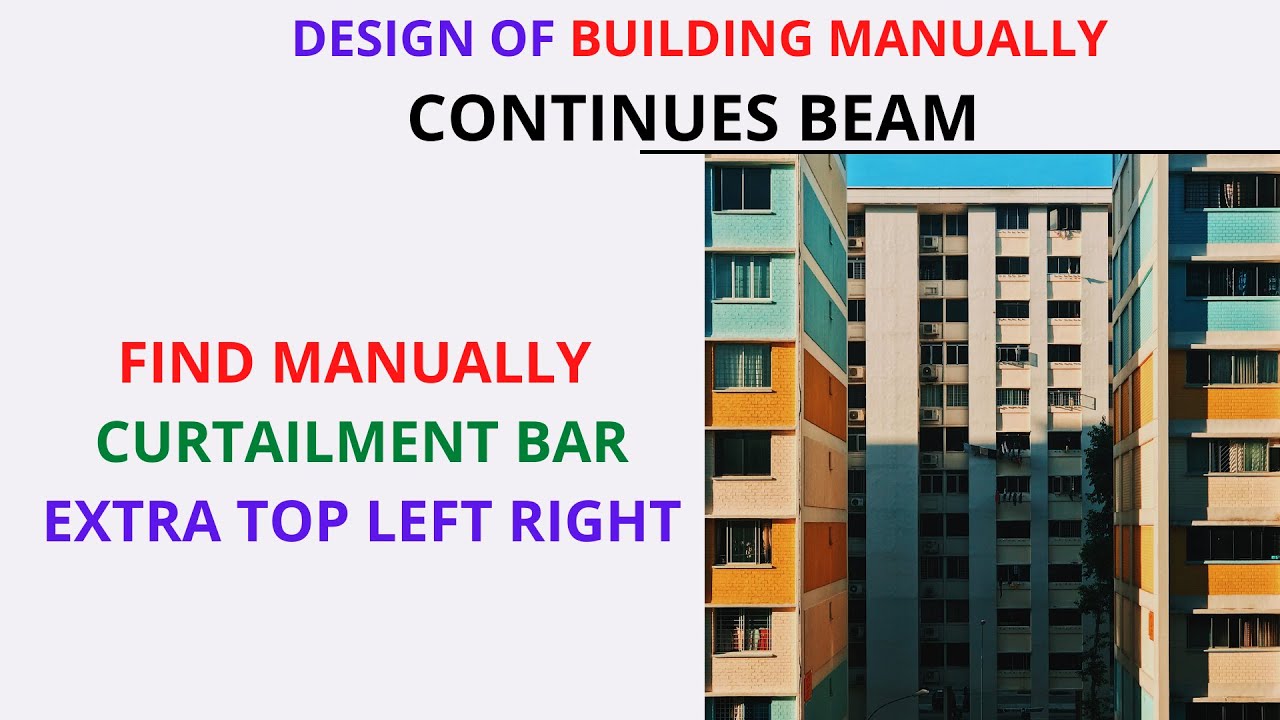 design of continuous beam: design of rcc building : is 456 2000 ...