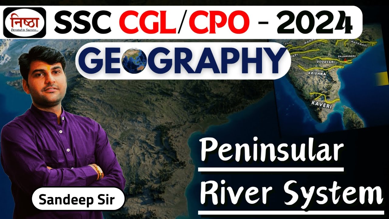 Peninsular River System ||Rivers of India|| Geography Foundation Batch ...