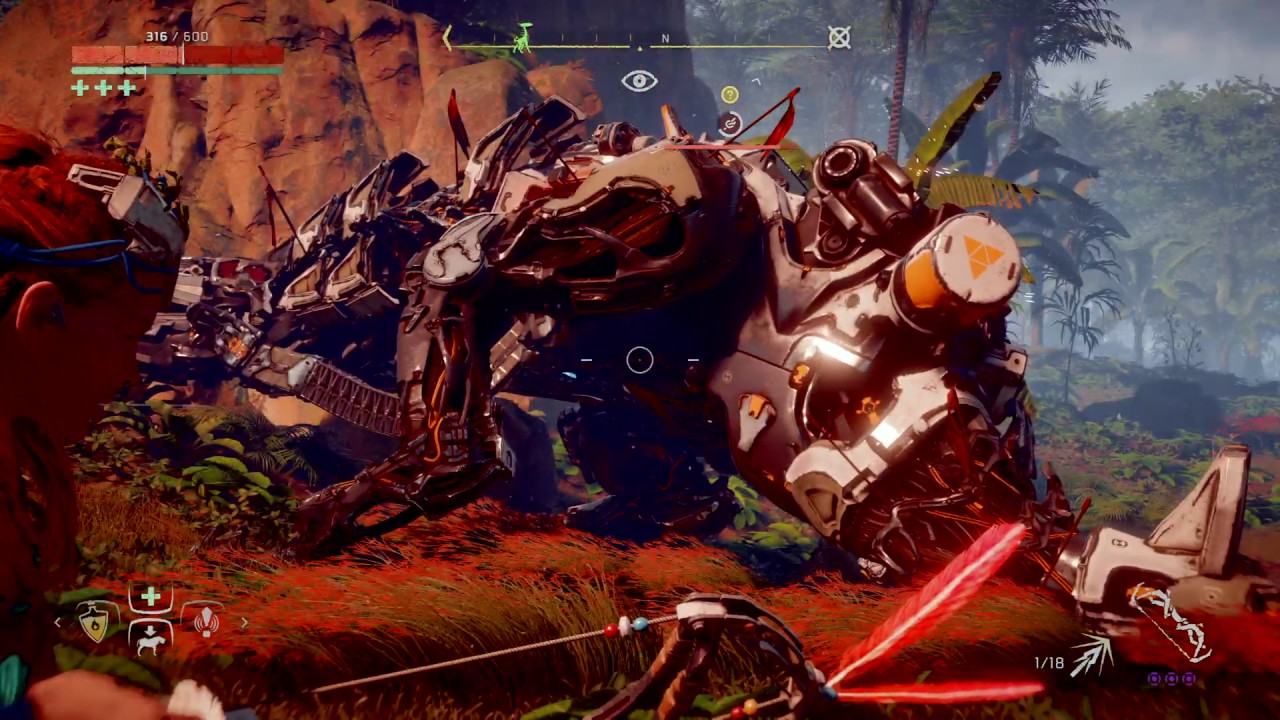 Horizon Zero Dawn Redmaw - YouTube