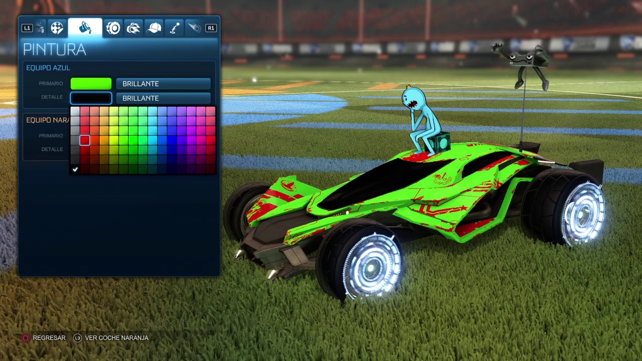 Rocket League consigo la mantis - YouTube