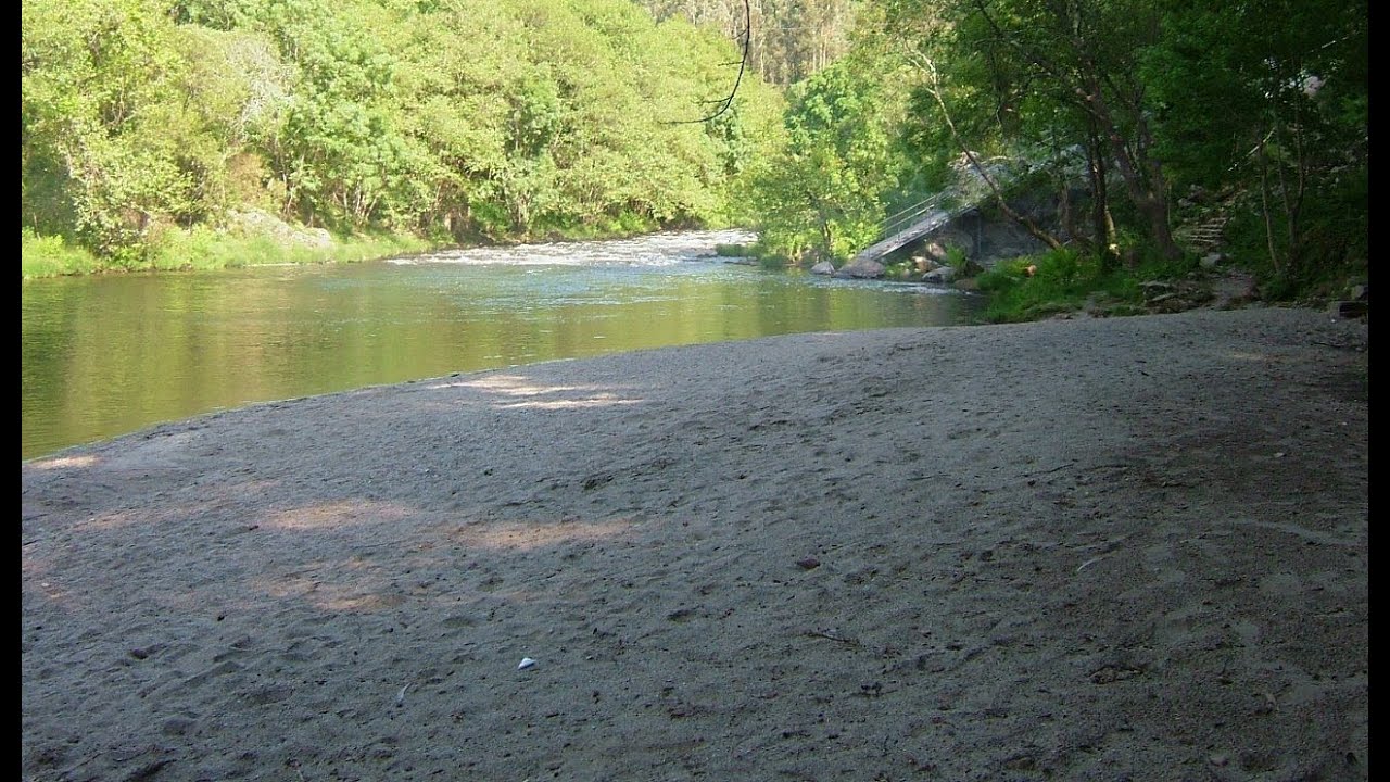 Praia Fluvial do Vau - Arouca - Vista da Praia - YouTube