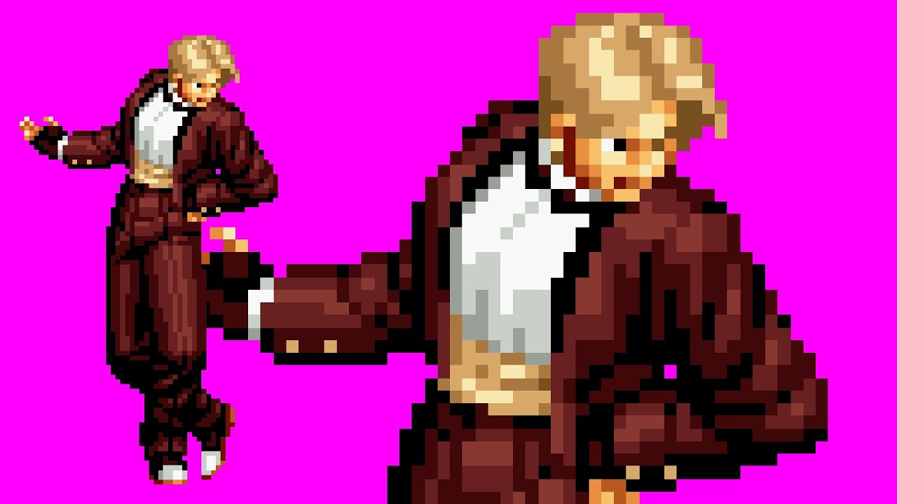 The Sprite Ripping Process, King, KOF94 - YouTube