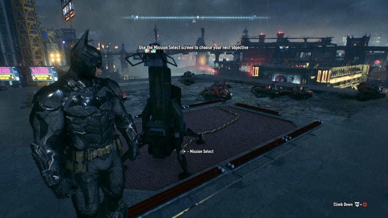 BATMAN: ARKHAM KNIGHT PS5 | Militia Checkpoint - YouTube