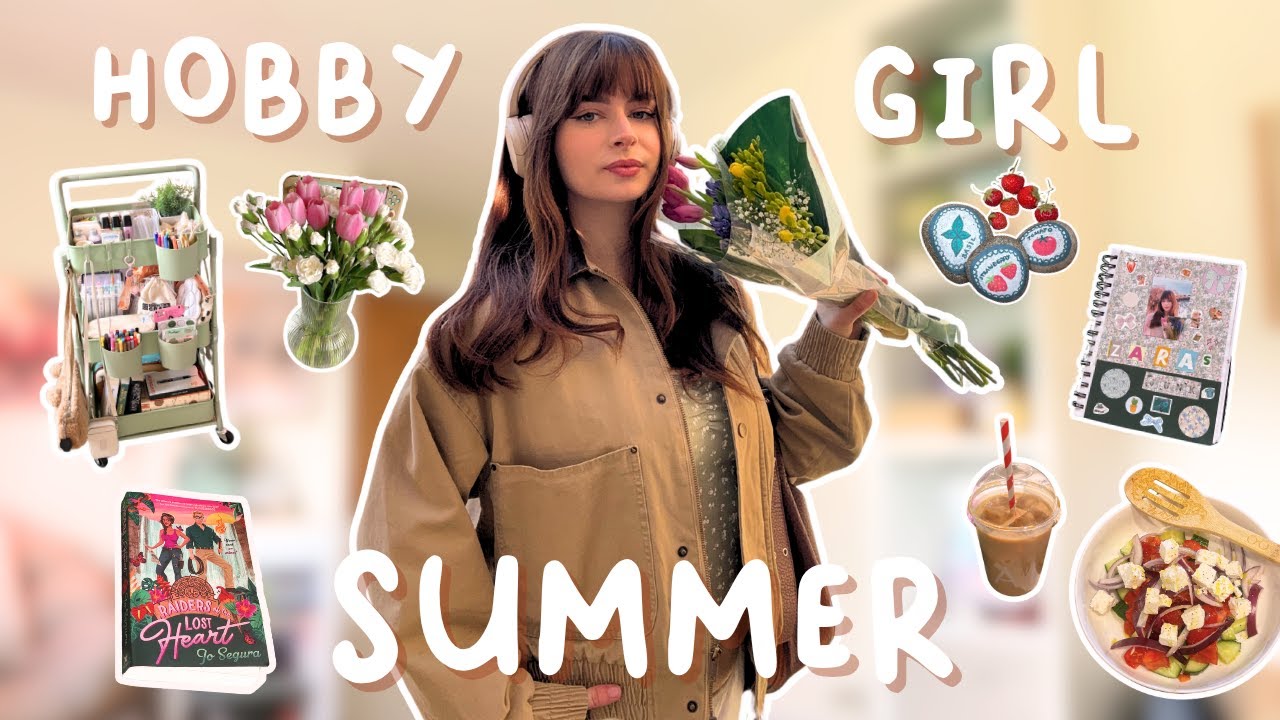 ULTIMATE Guide to a Hobby Girl Summer 🧶┃pinterest summer, romanticising ...