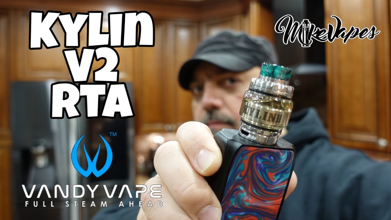 Kylin v2 RTA By VandyVape - Coil & Wicking Placement - Mike Vapes - YouTube