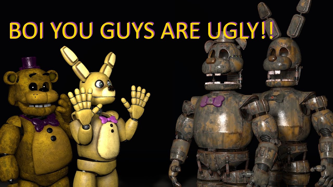 [FNAF SFM SOTM] the prototypes - YouTube