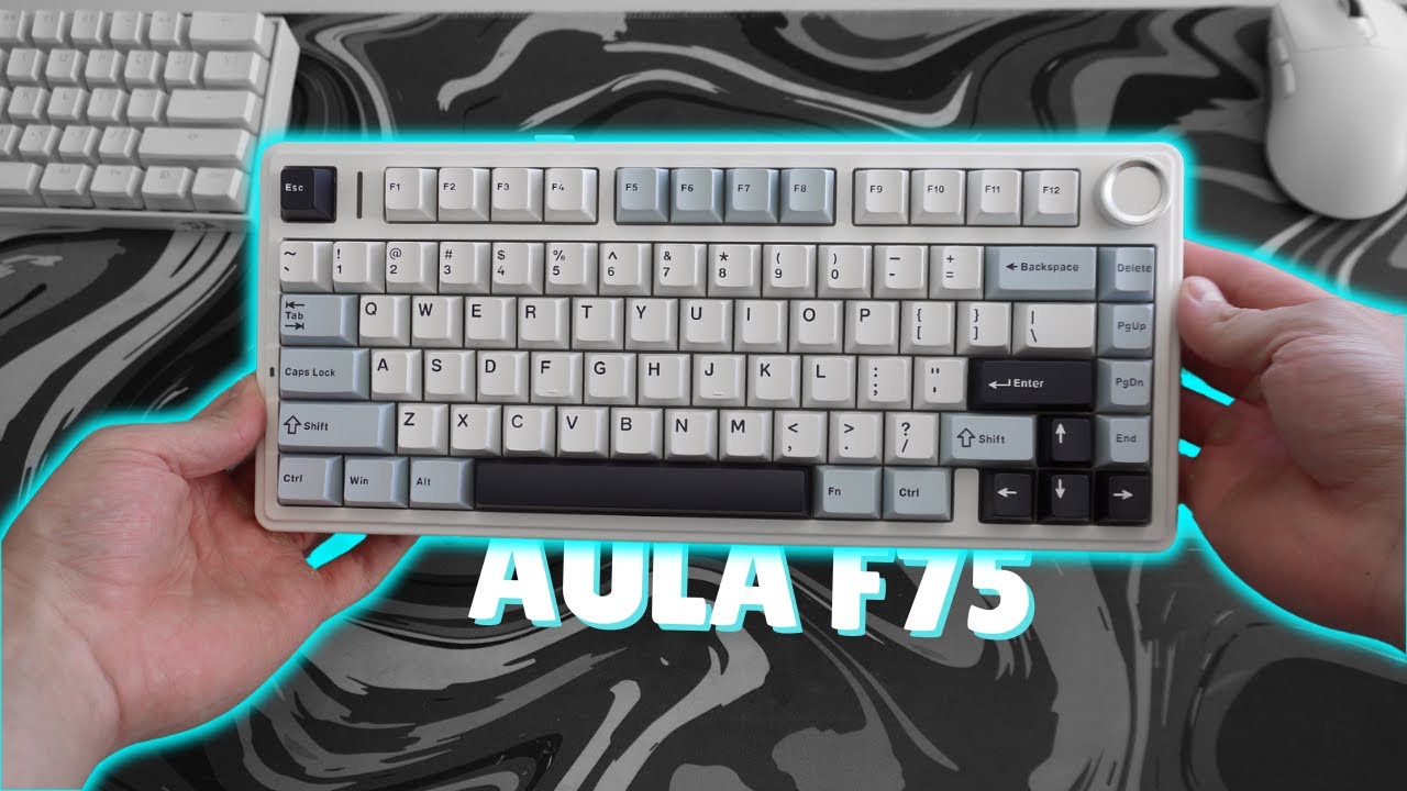 The Aula F75 in 2025! | Unboxing | Sound Test | Customization ...