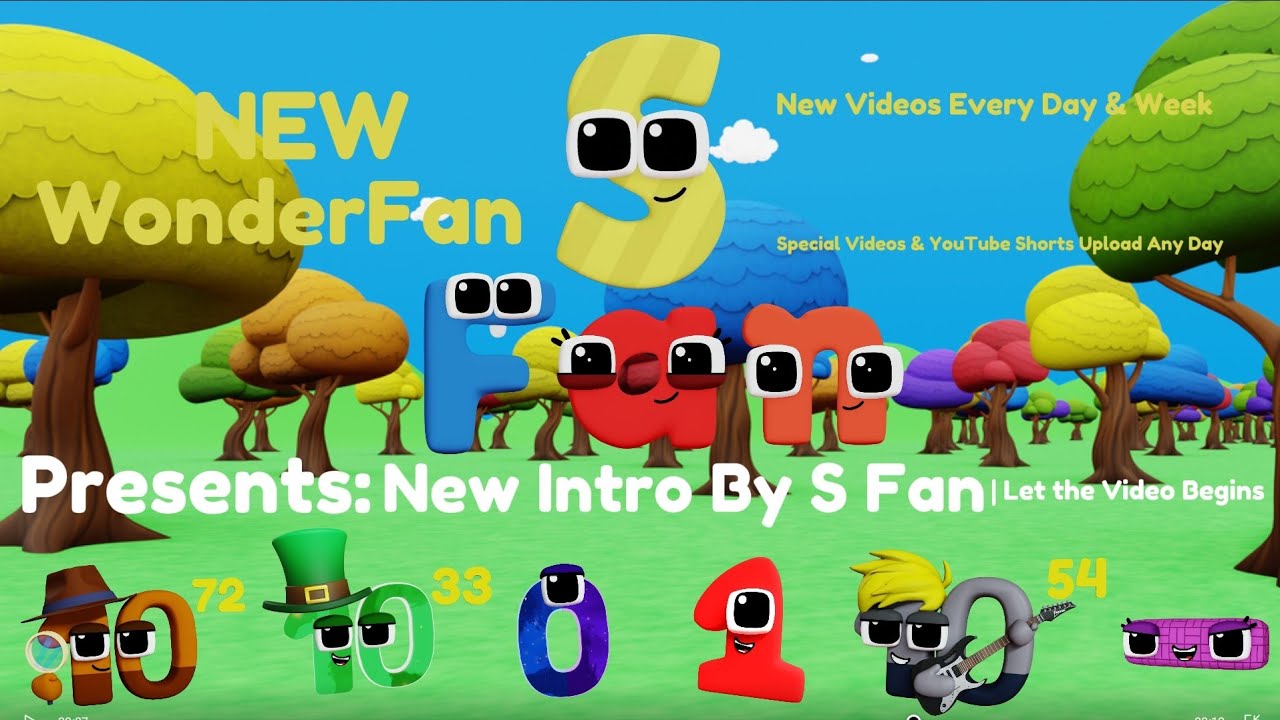 New Intro By: @4_Fan_WonderFan | Added WonderFans - Names In ...
