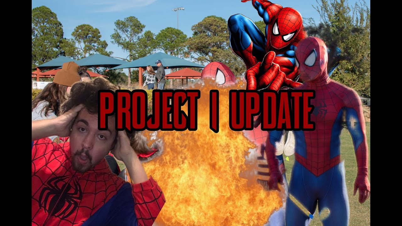 I met the Denton Spider-Man !!! and filmed 1-2 minutes of video related ...