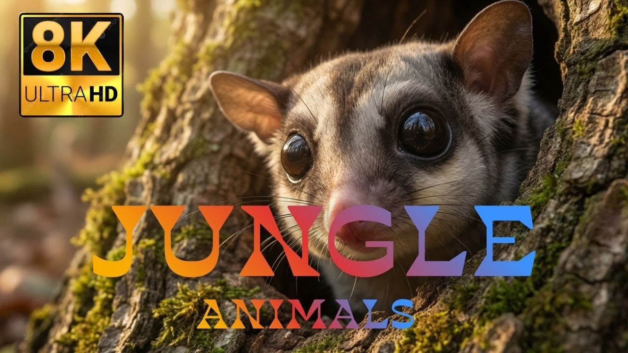 8K Wildlife Experience – Wild Animals in Their Natural Habitat - YouTube