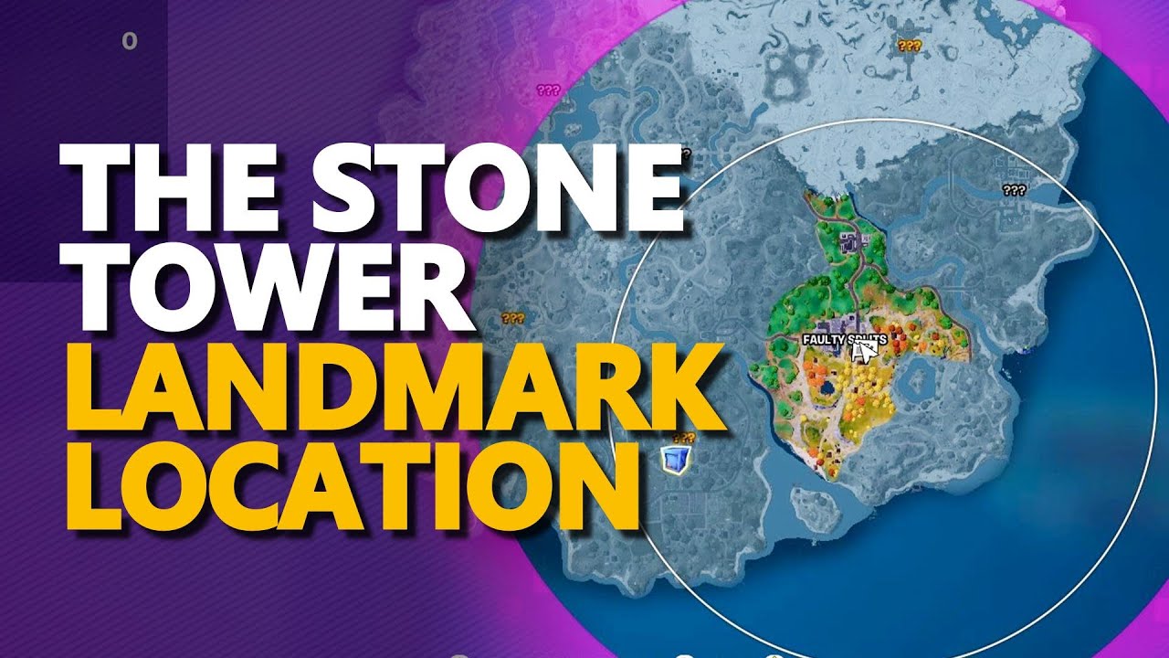 The Stone Tower Fortnite Location - YouTube