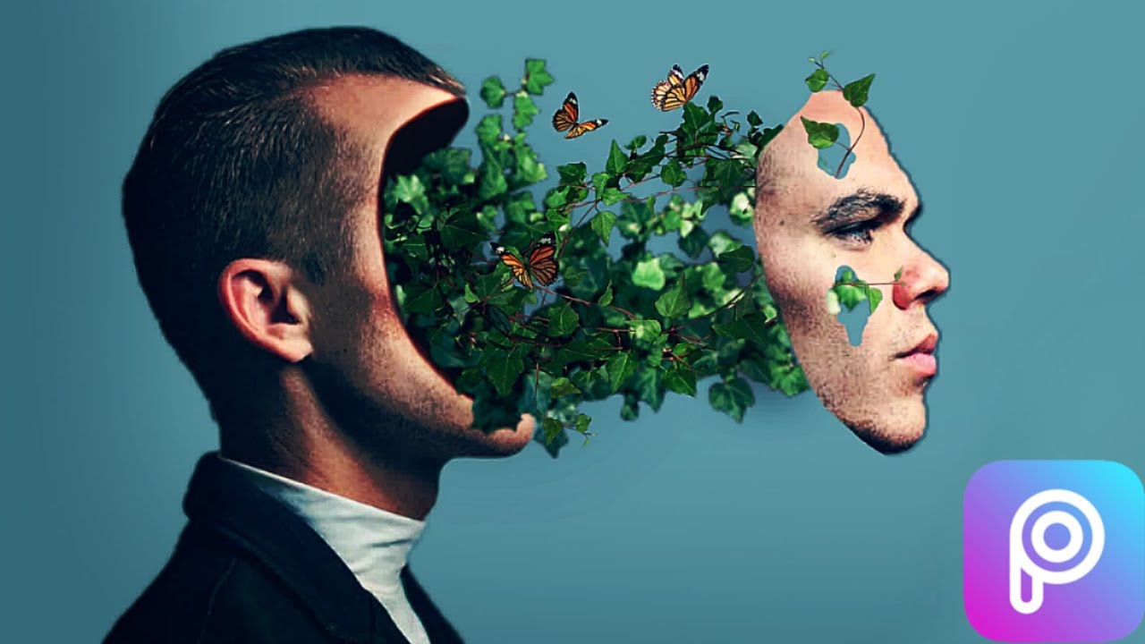 PicsArt Plant Face Portrait Effect | Photo Editing Tutorial | Simple ...