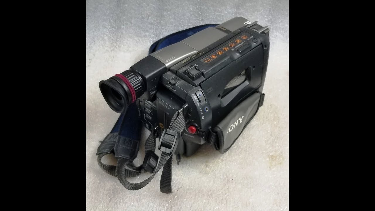 Sony Handycam CCD TRV85 Hi8 Camcorder - YouTube