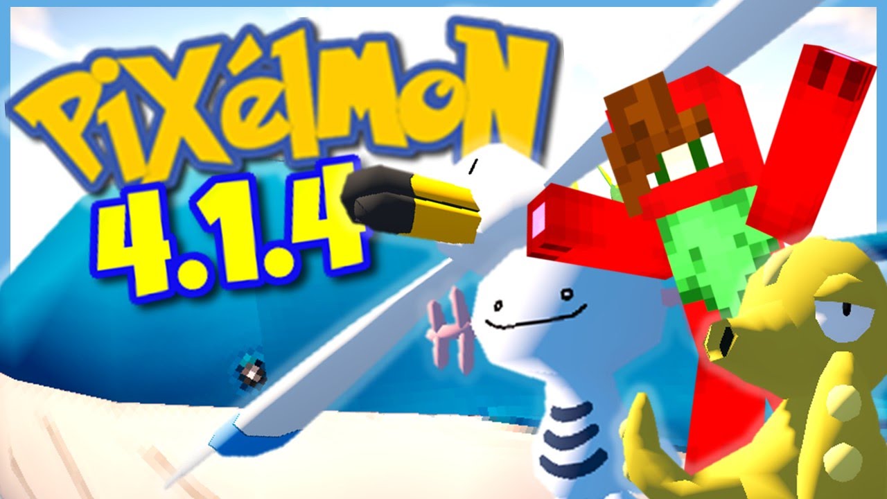 MINECRAFT PIXELMON 4.1.4 UPDATE SHOWCASE THE STATUE UPDATE! - YouTube