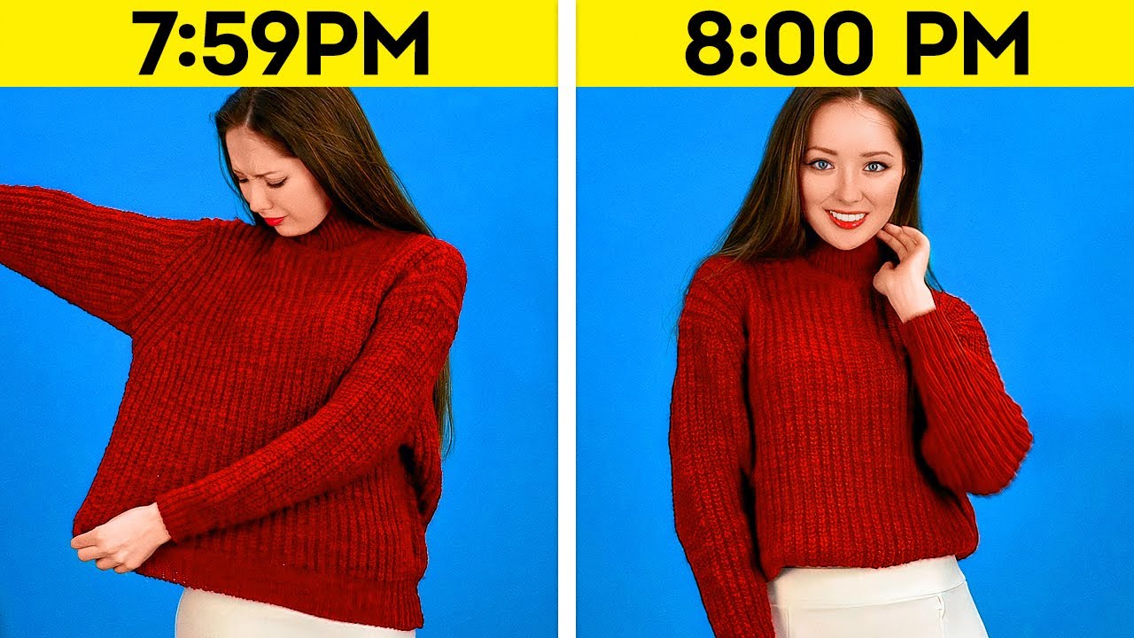 Easy Hacks To Resize And Upgrade Your Clothes - YouTube