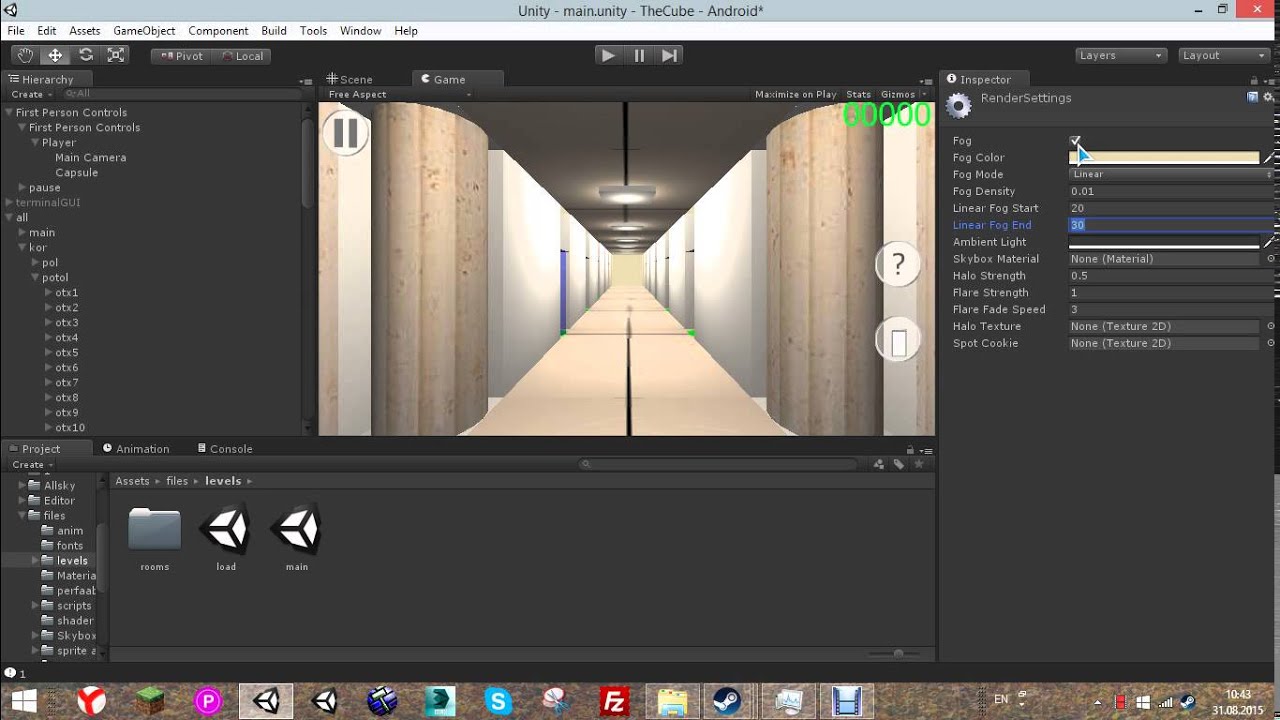 [Unity3D] Стабилизация и увеличение FPS в игре - YouTube