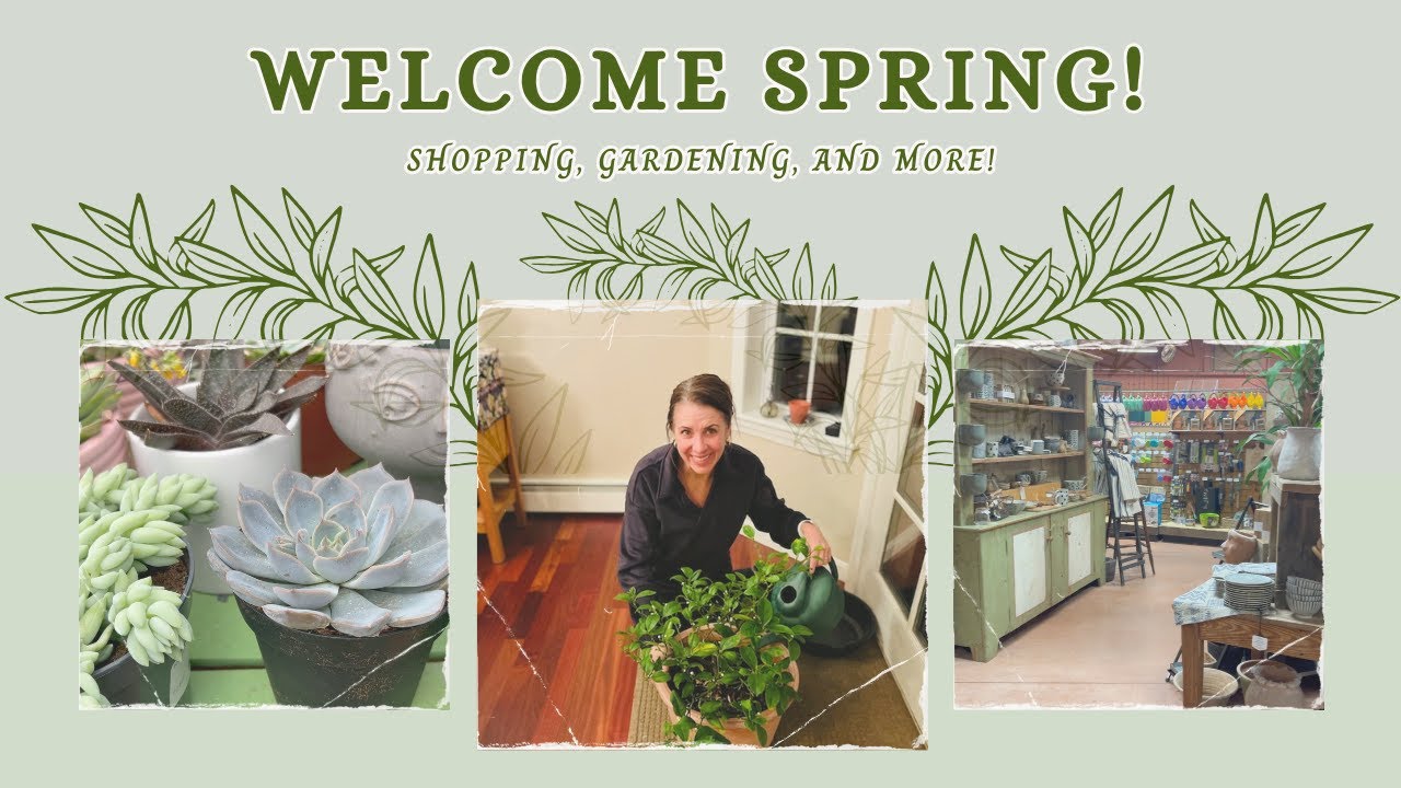 SPRING GARDEN CENTER TOUR! || MUST-SEE PLANTS || MAKING A PARTY PERFECT ...