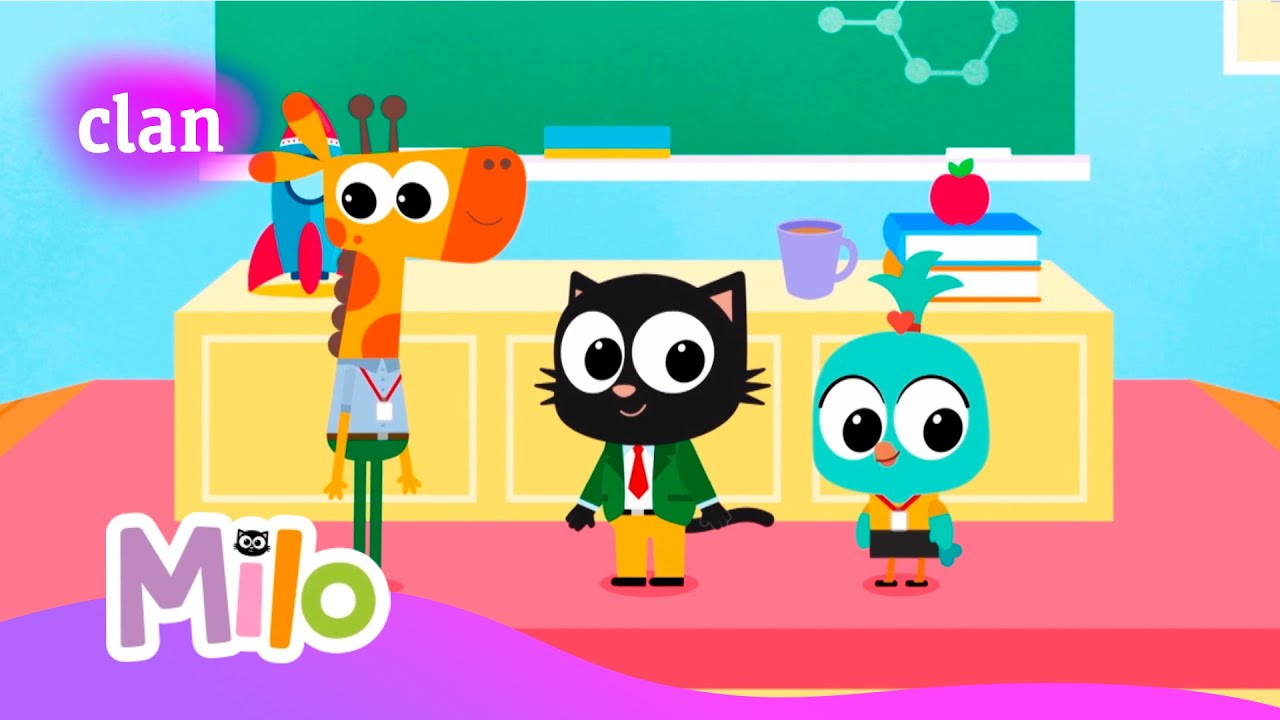 ¡Vuelta al cole con Milo! Bienvenido a clase del señor Milo | Clan TVE ...