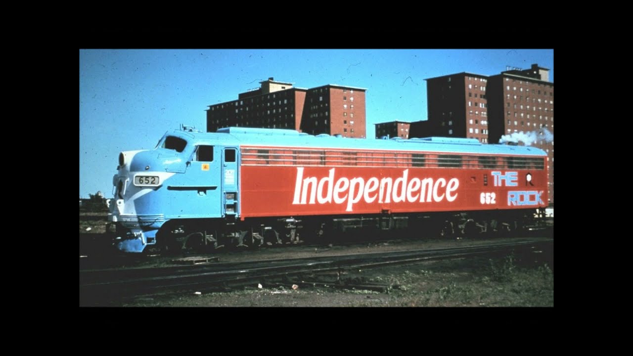 EMD #652 E8-A locomotive Rock Island RR "Centennial" Vid 231 - YouTube