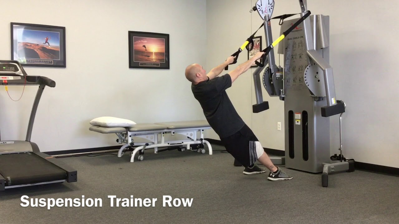 Suspension Trainer Row - YouTube