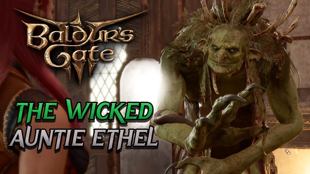 Patch #6 | Auntie Ethel Hag Battle! | Baldur's Gate 3 PC Gameplay - YouTube