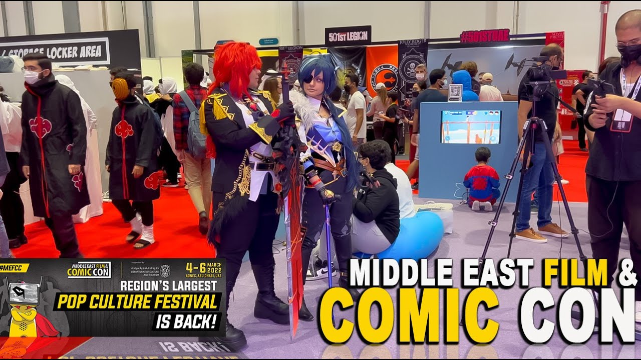 COMIC CON ABU DHABI - YouTube