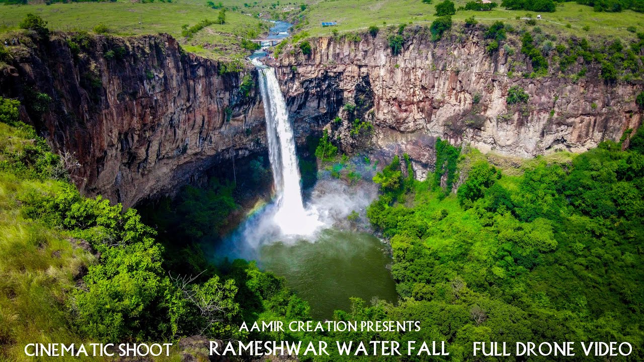 Rameshwar Water Fall 2020 | रामेश्वर धबधबा । Sautada | Beed | Full ...