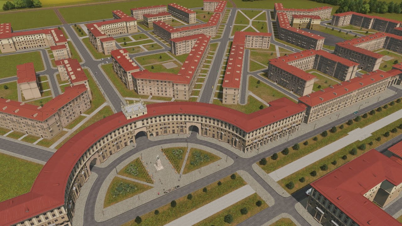 Socialist Realism in Huge Housing Projects - Cities: Skylines ...