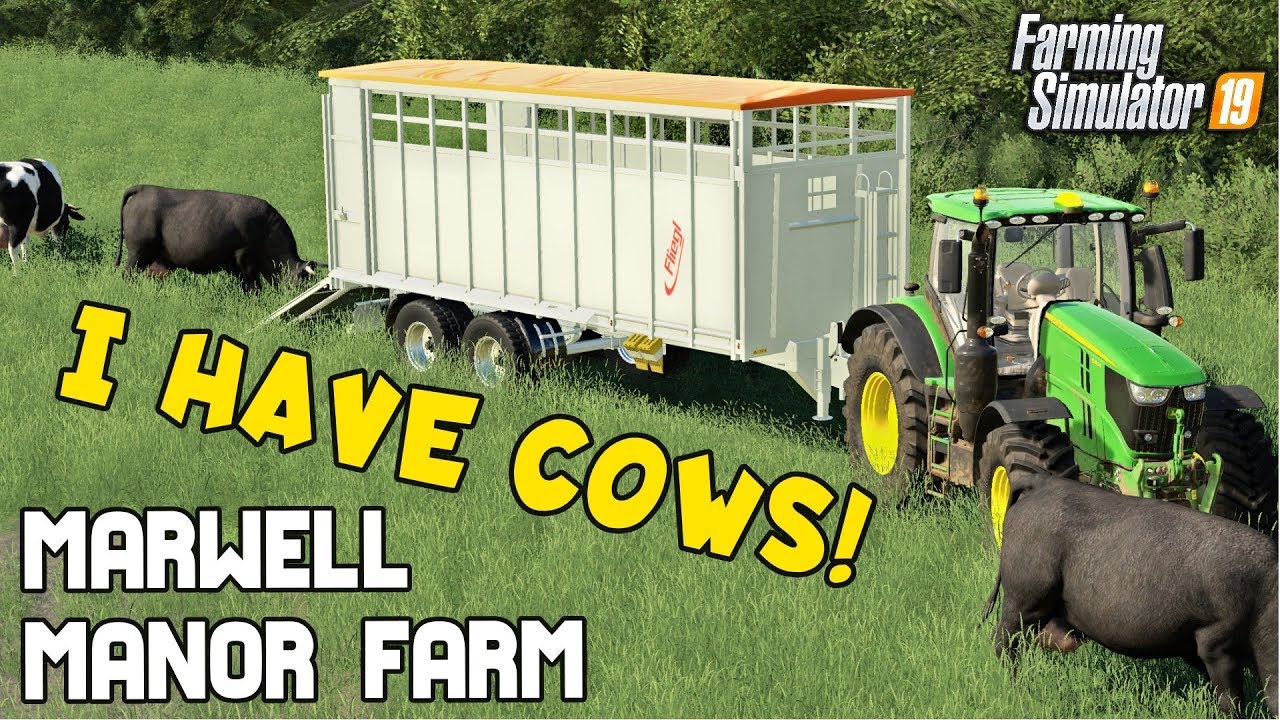 MOOVING ONTO COWS | Marwell Manor Farm - Episode 7 - YouTube