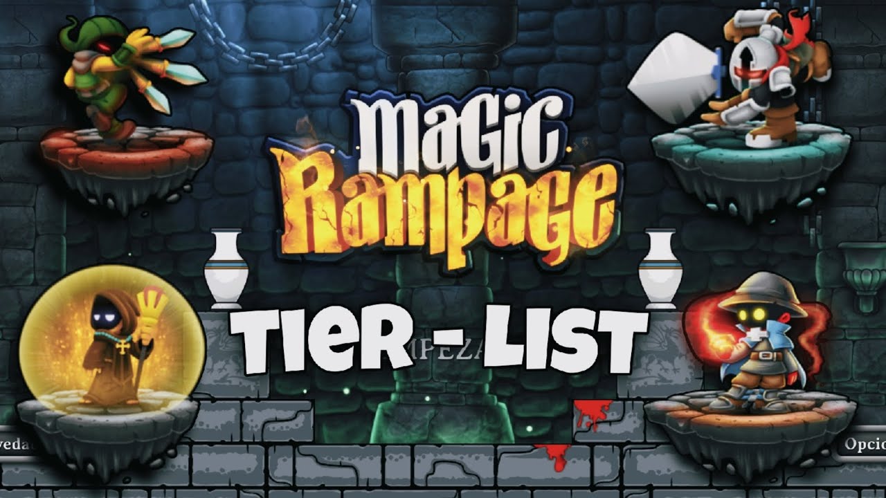 Tier List de todas las clases de Magic Rampage | LCrabg - YouTube