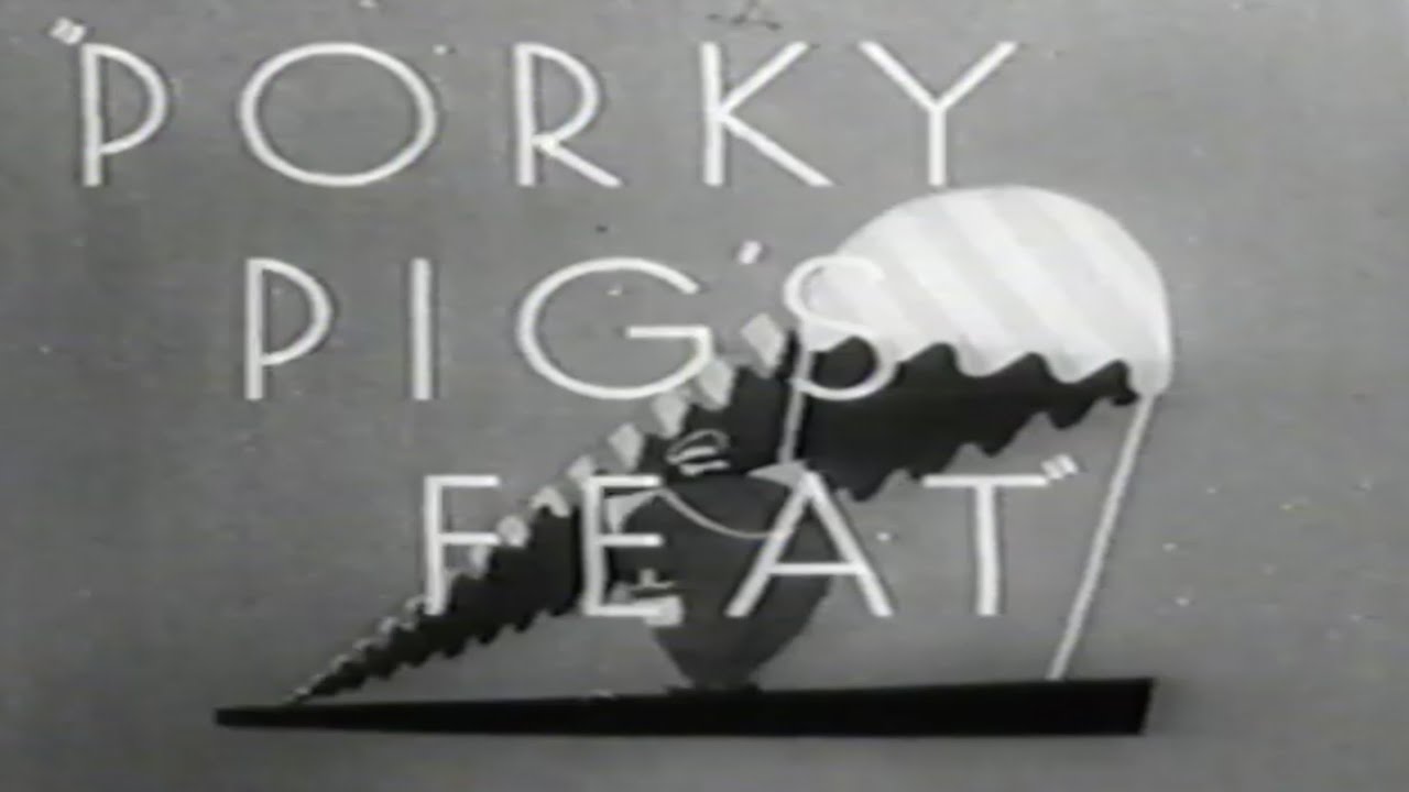 PORKY PIG'S FEAT (1943) — Kids Klassics All Starring Porky Pig [VHS Rip ...