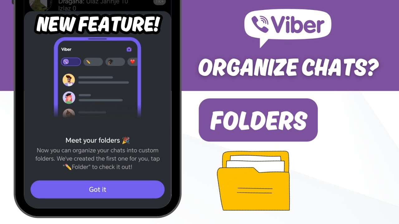 How to Organize Your Viber Chats into Folders | LATEST VIBER UPDATE ...