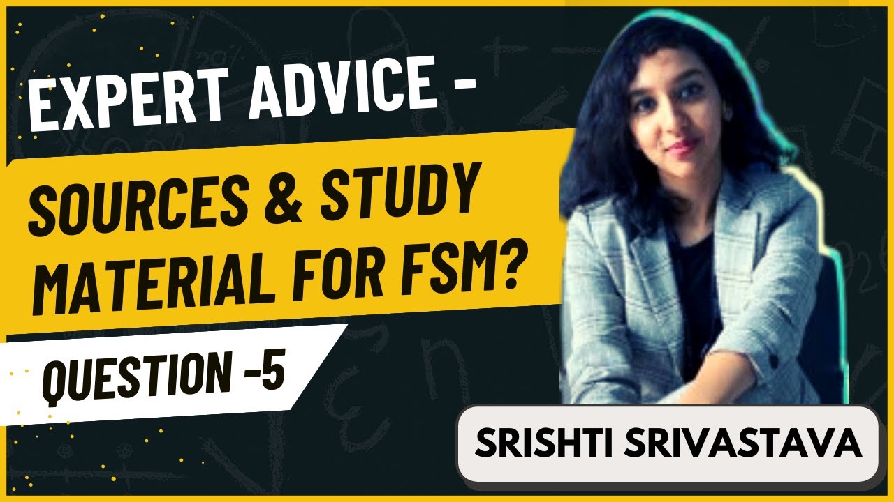 FSM Study Material & Sources | FSM Certification - YouTube
