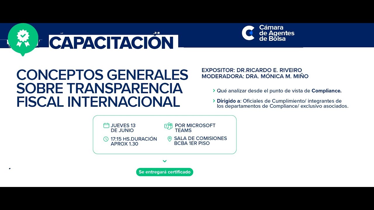 Conceptos Generales sobre Transparencia Fiscal Internacional - YouTube