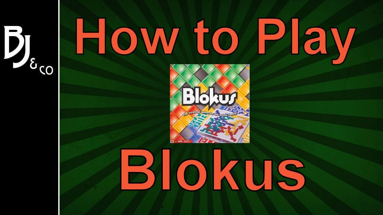 How to Play Blokus - Rules Walkthrough - YouTube