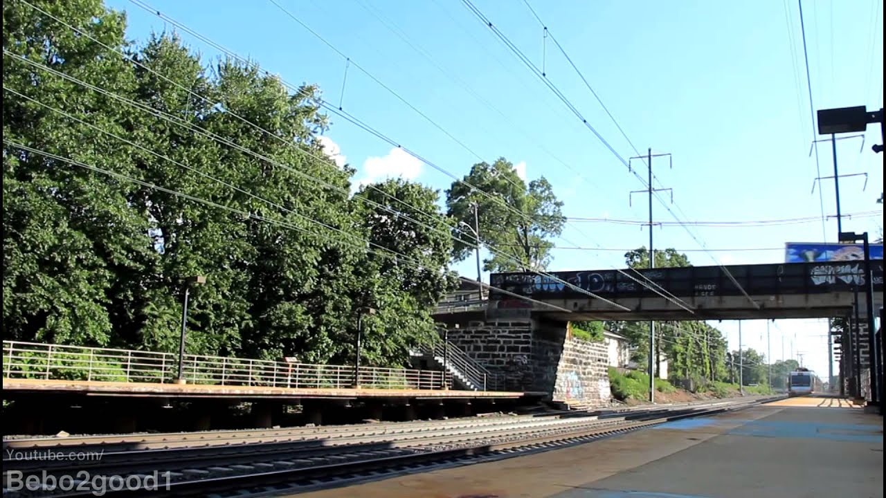 NJT/Amtrak NEC: PM Peak Trains in North Elizabeth RR, NJ - YouTube