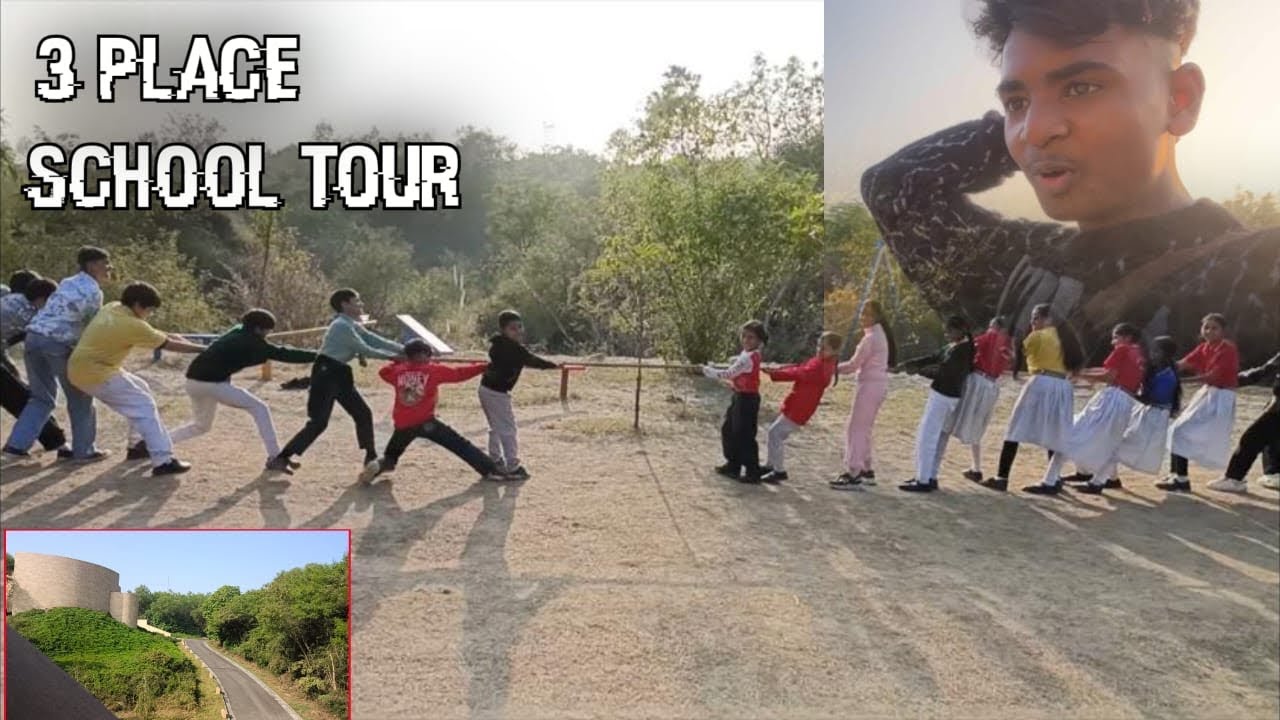 School trip three place,Virast-e-Khalsa,Anandpur Sahib,Mapple jungle ...