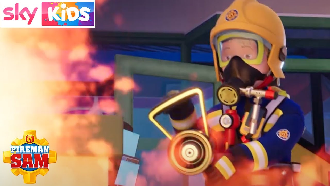 Fireman Sam - Huge Flames - Sky Kids - YouTube