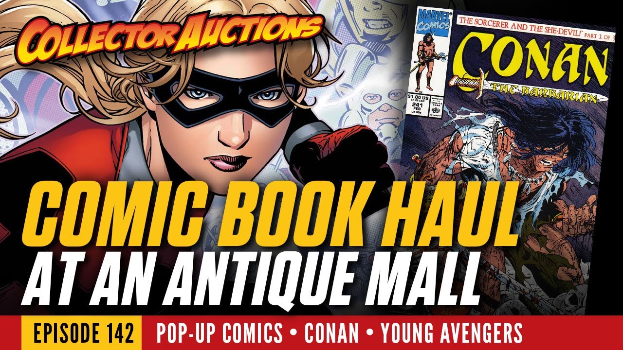 Comic Book Hall at an Antique Mall: Ep. 142 - YouTube