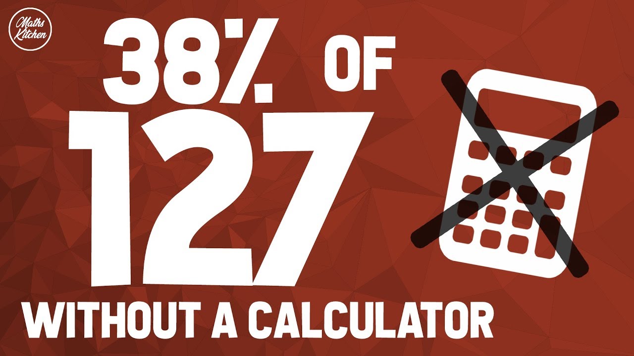 Calculating Percentages EASILY without Using A Calculator YouTube