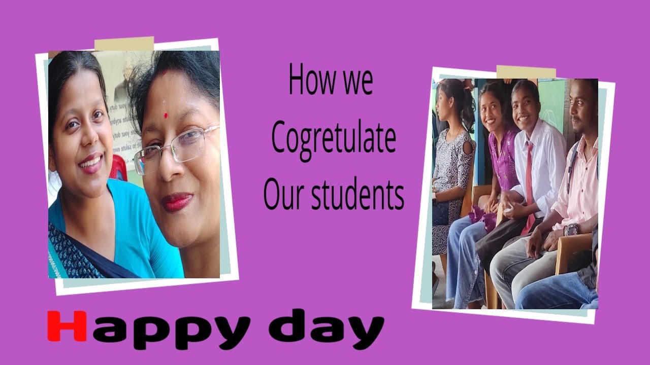 Happy day for our matric student l Happy to saw love to the student l ...