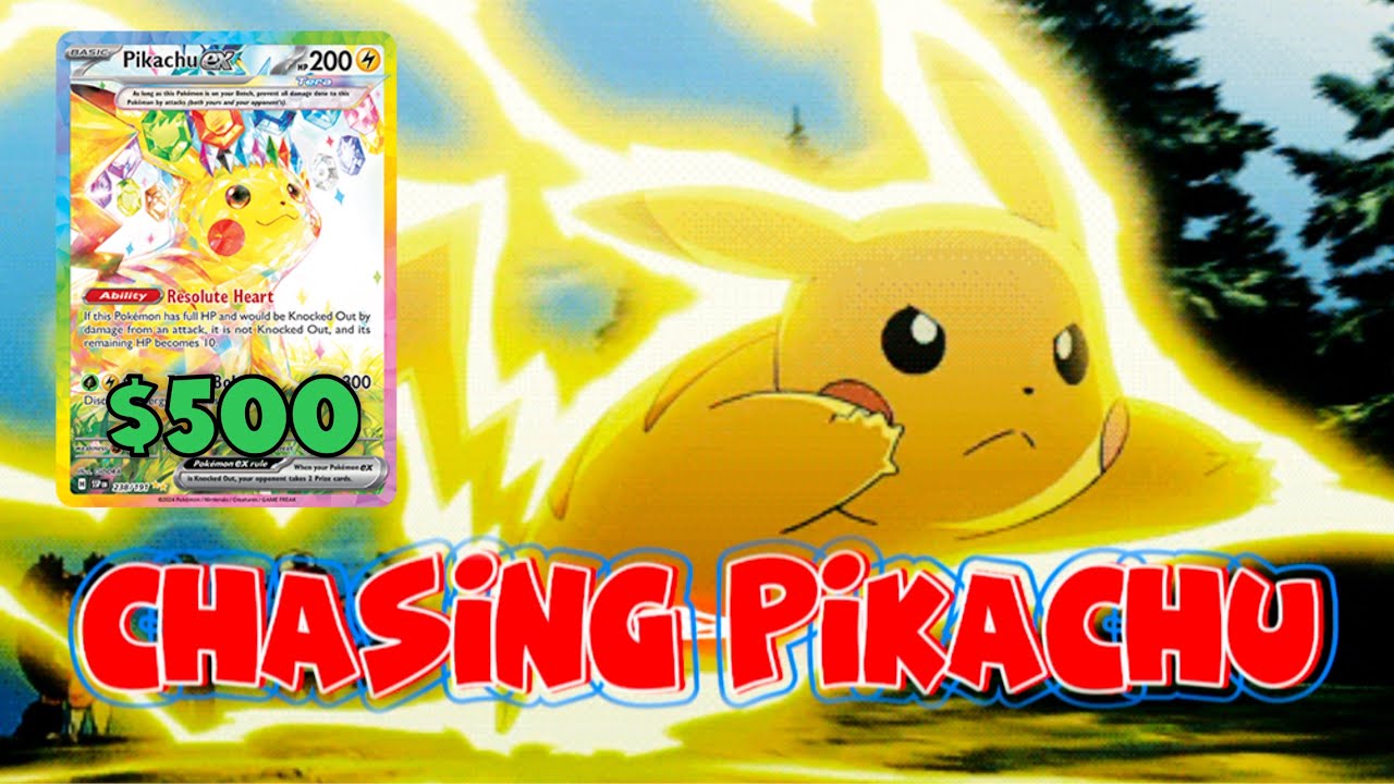 Chasing Pikachu. Will We Pull it Today? - YouTube