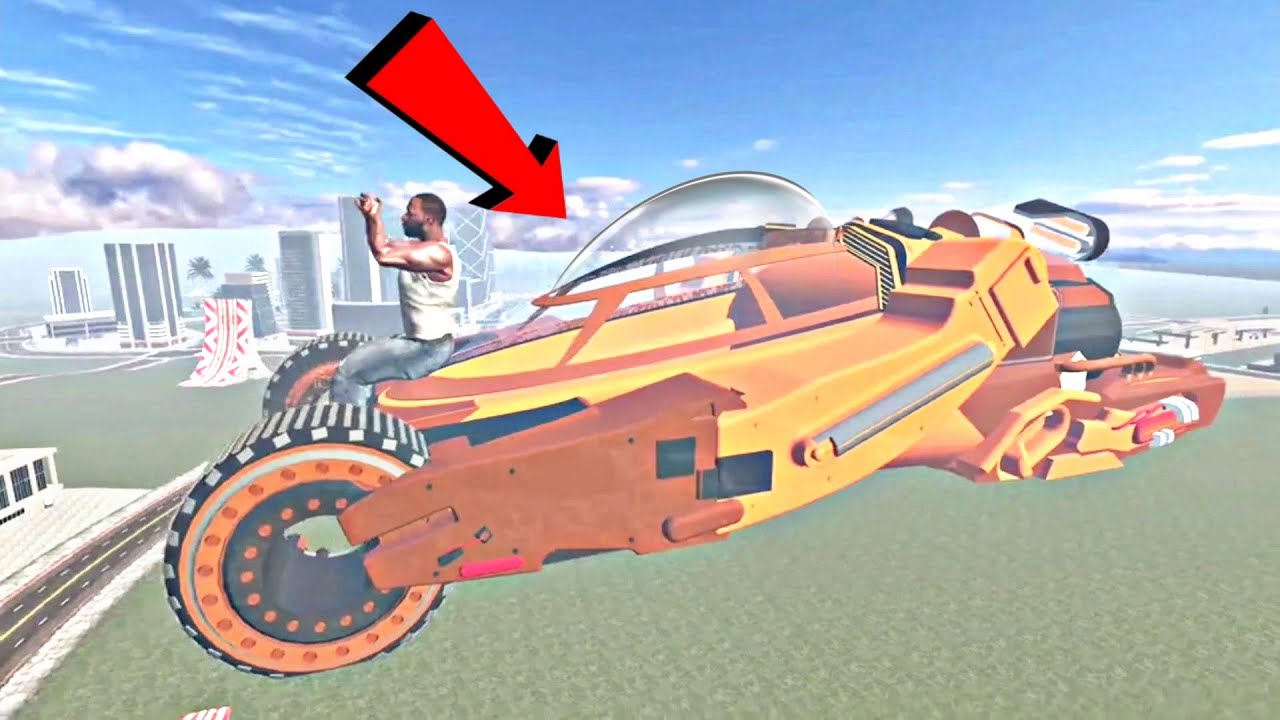 Franklin Found Futuristic Bujji Car In Indian Bike Driving 3D - YouTube