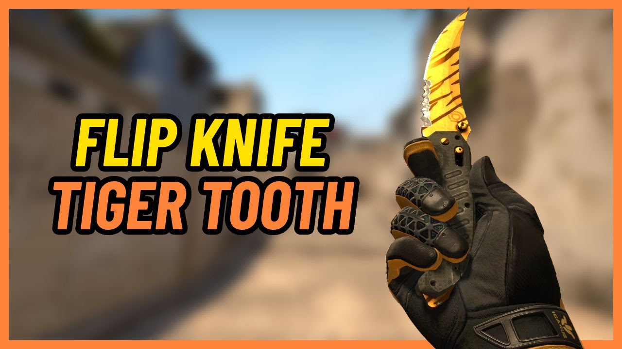 Flip Knife Tiger Tooth | CSGO Knife Showcase - YouTube