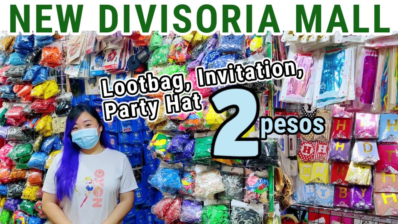 PINAKAMURA! DIVISORIA Party Needs & Toys (MAKAKATIPID KAYO DITO) | July ...