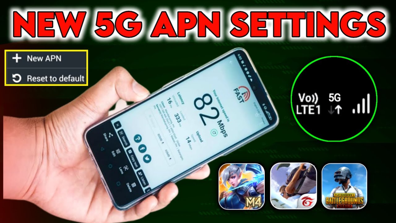 Settings New 5G APN For All Sim Card 2023 - YouTube