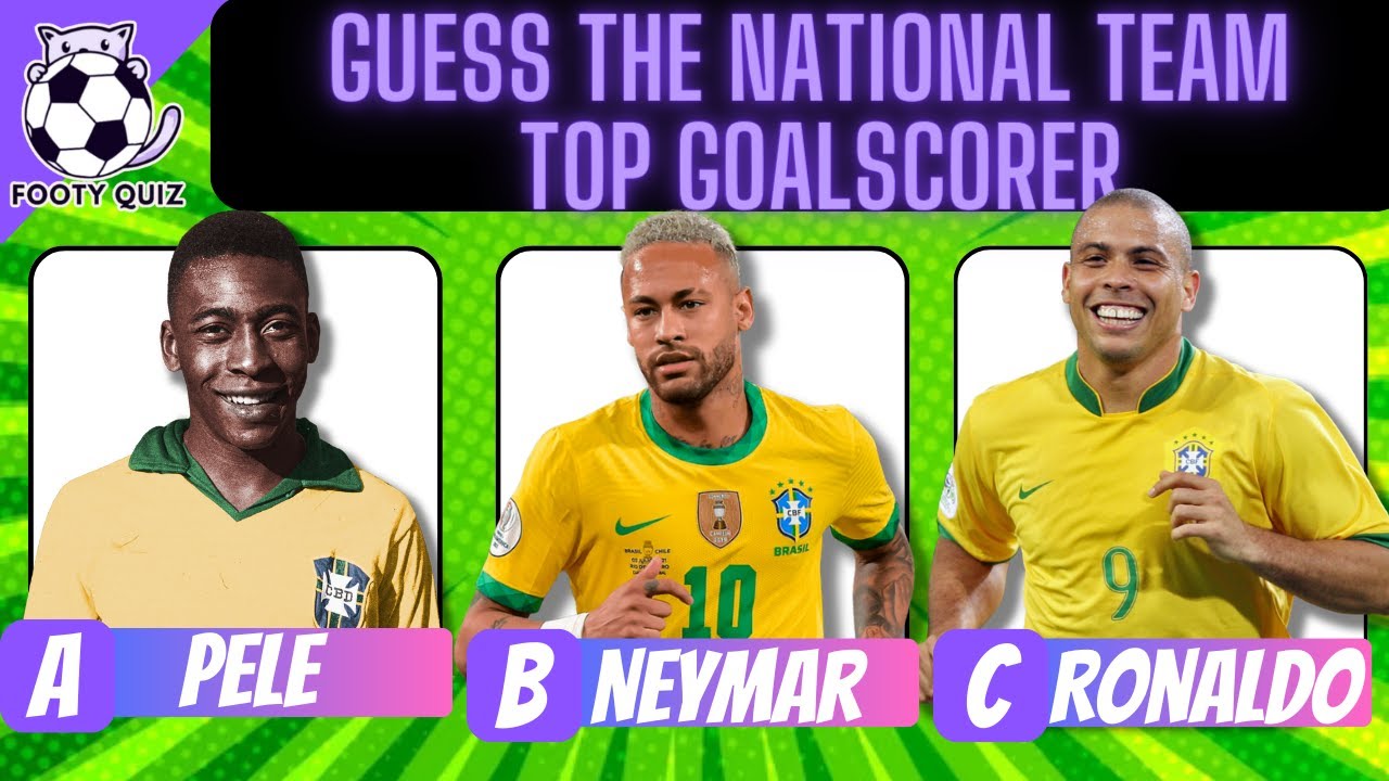 CAN YOU guess the LEGENDARY PLAYER who is TOP GOAL SCORERS for their ...